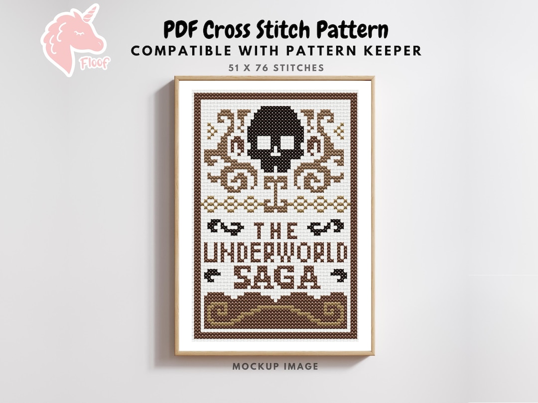 Epic the Musical Cross Stitch Pattern, the Underworld Saga Cross Stitch ...