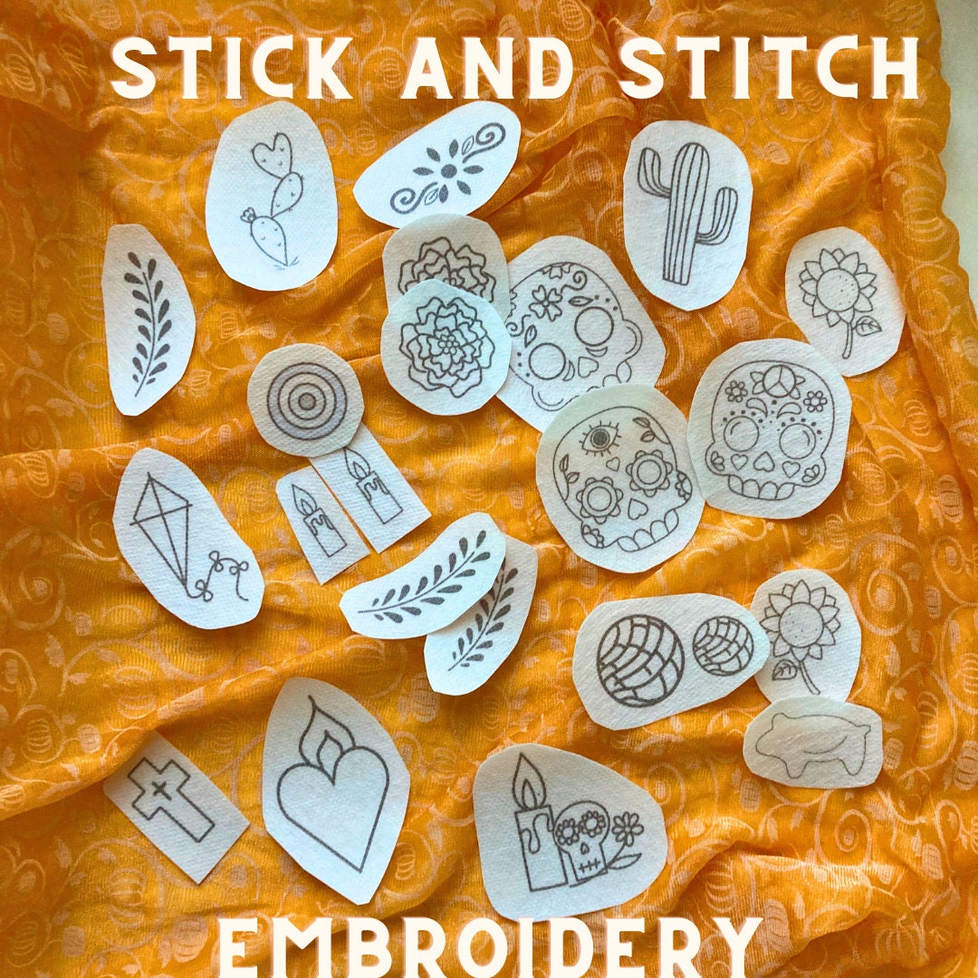 Stick and Stitch| Day of the Dead Pack - Etsy