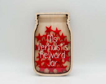 Classroom Management Whole Class Reward System Star Jar - Etsy