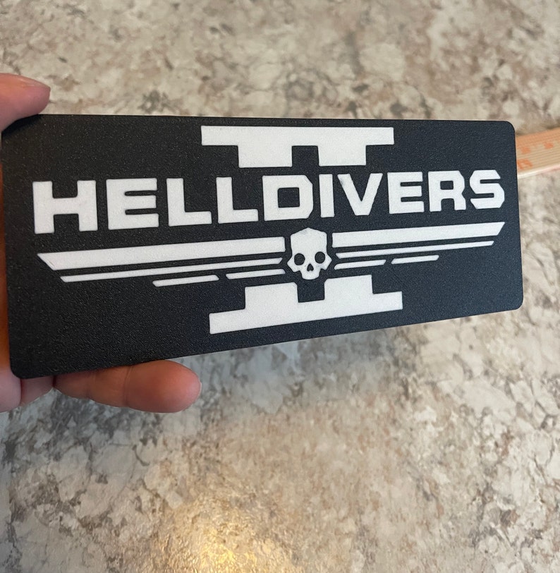 Helldivers 2, Video Game Logo, Helldiver 2 Logo, Gaming Logo, Game Room ...