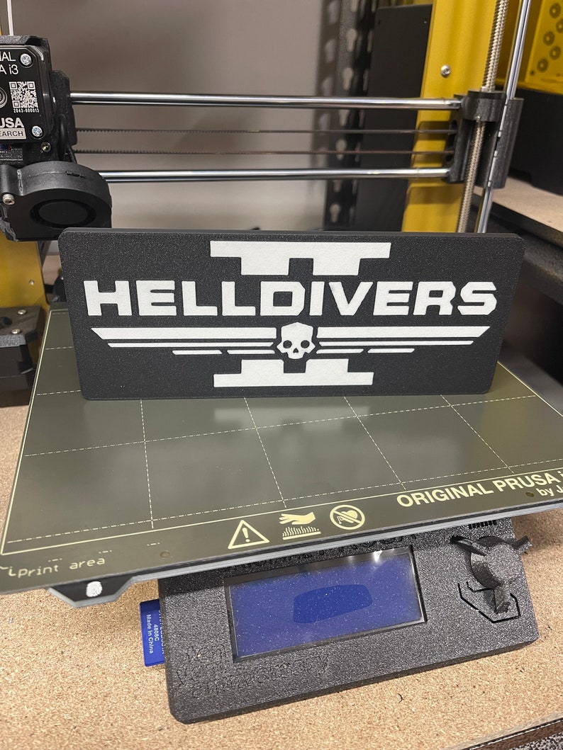 Helldivers 2, Video Game Logo, Helldiver 2 Logo, Gaming Logo, Game Room Art - Etsy