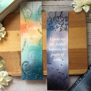 Shatter Me / Unravel Me / Ignite Me Bookmark - Etsy