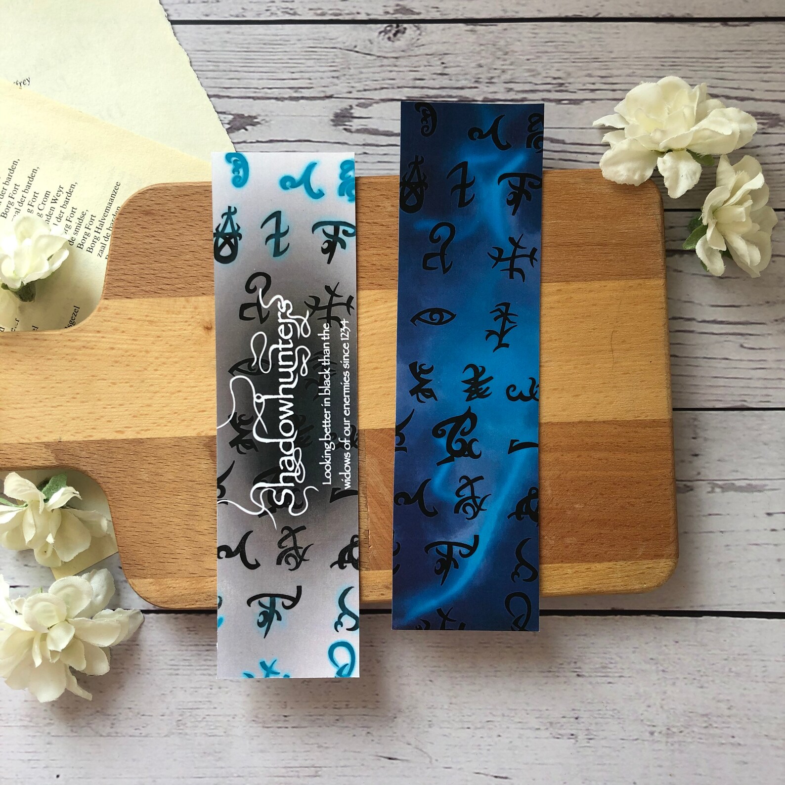 Shadowhunters Bookmark - Etsy