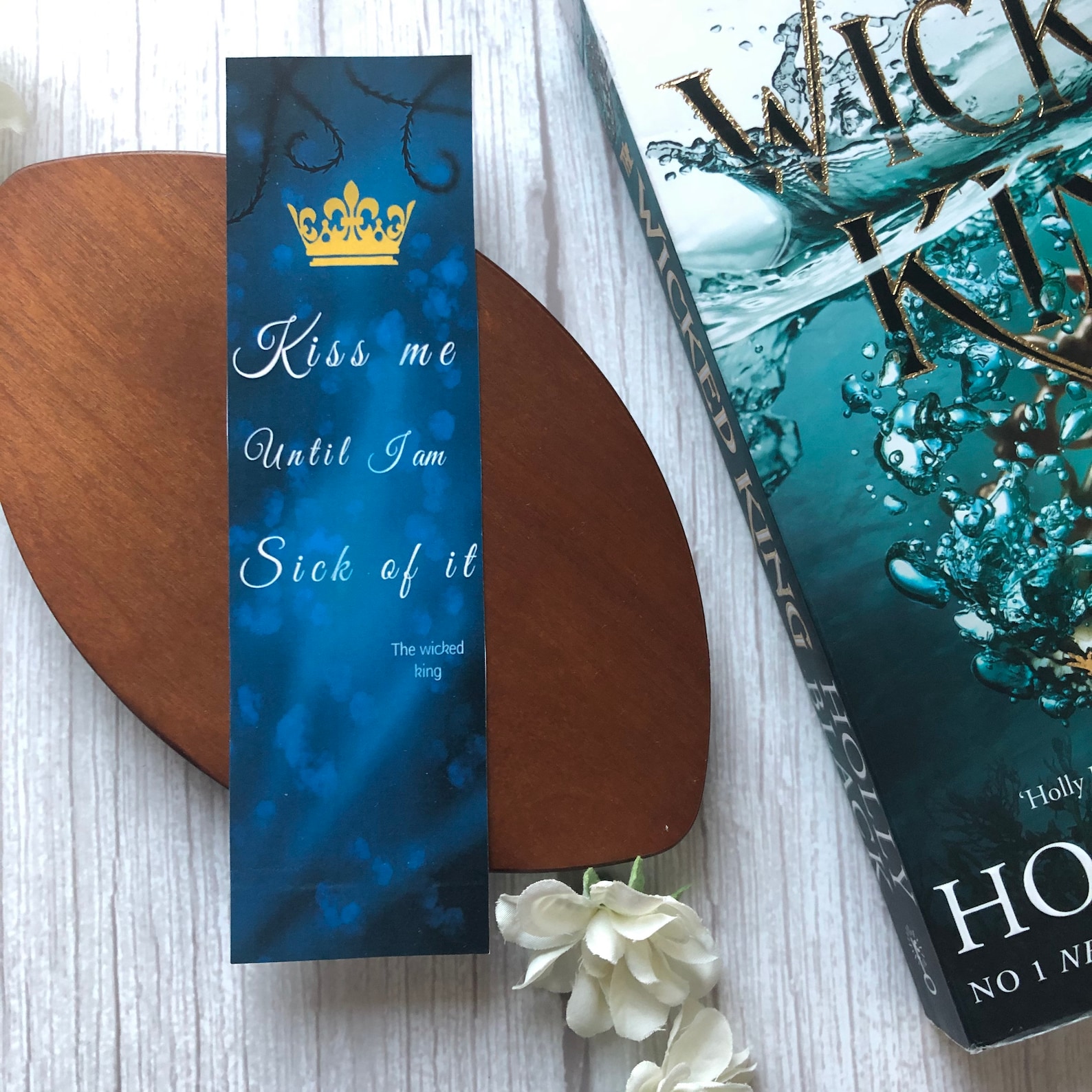 The cruel prince / the wicked king bookmark - Etsy Nederland