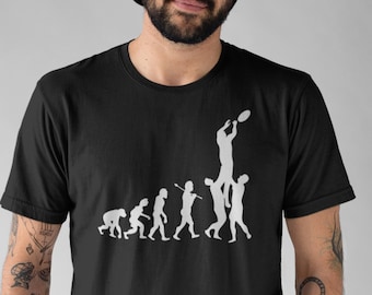 Soccer Shirt Fun Evolution of Man Style Tee Minimalist - Etsy
