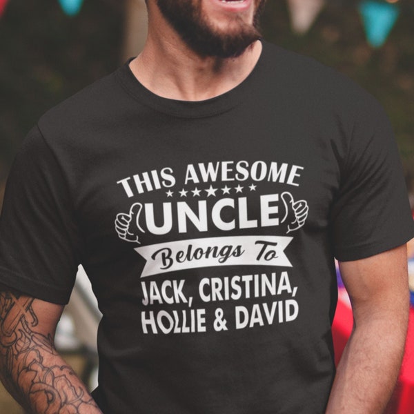Uncle T Shirt - Etsy