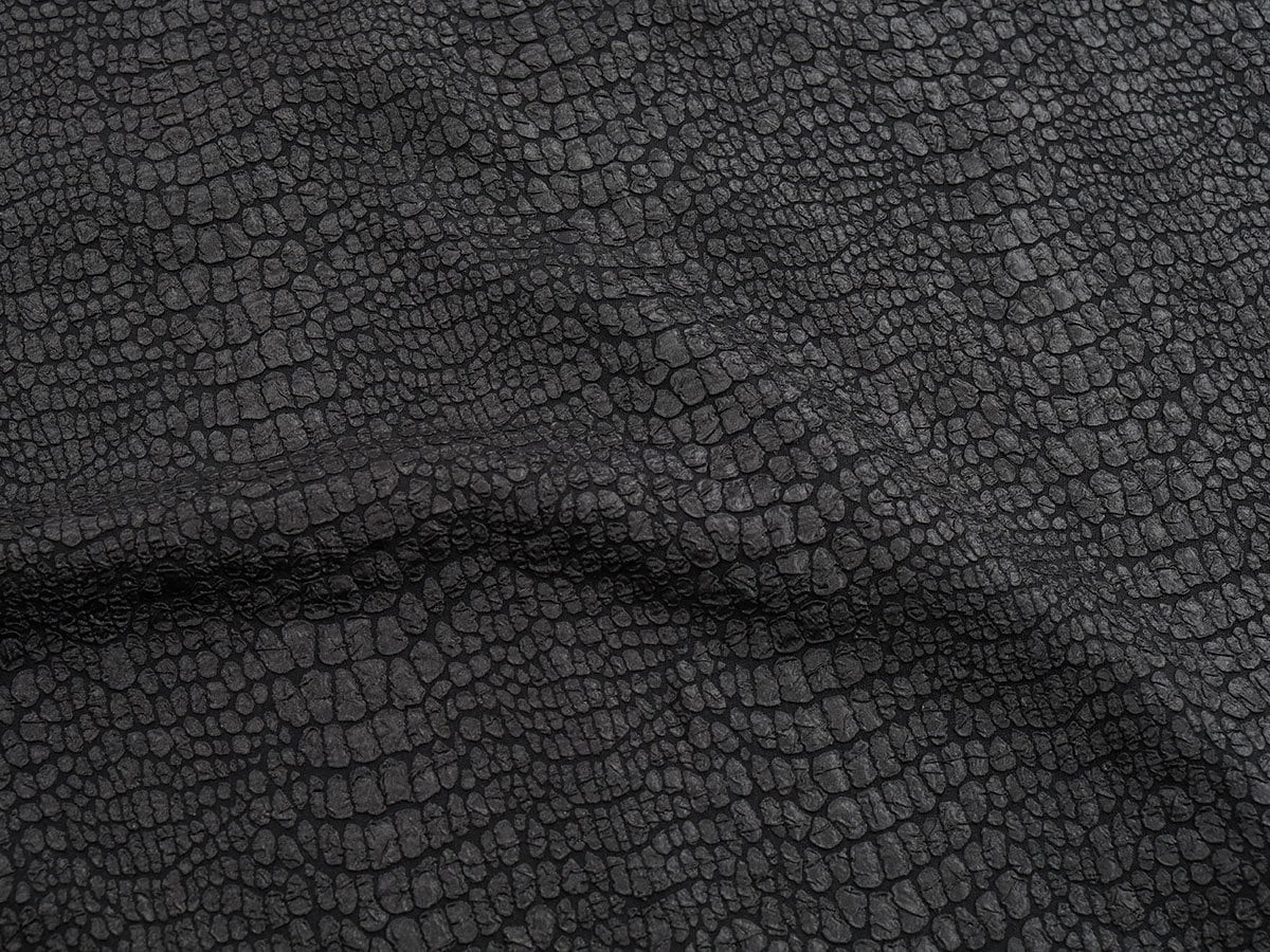 Embossed Black Snake Jacquard Fabric Bubble Cloth 58" Wide - Sold by ...