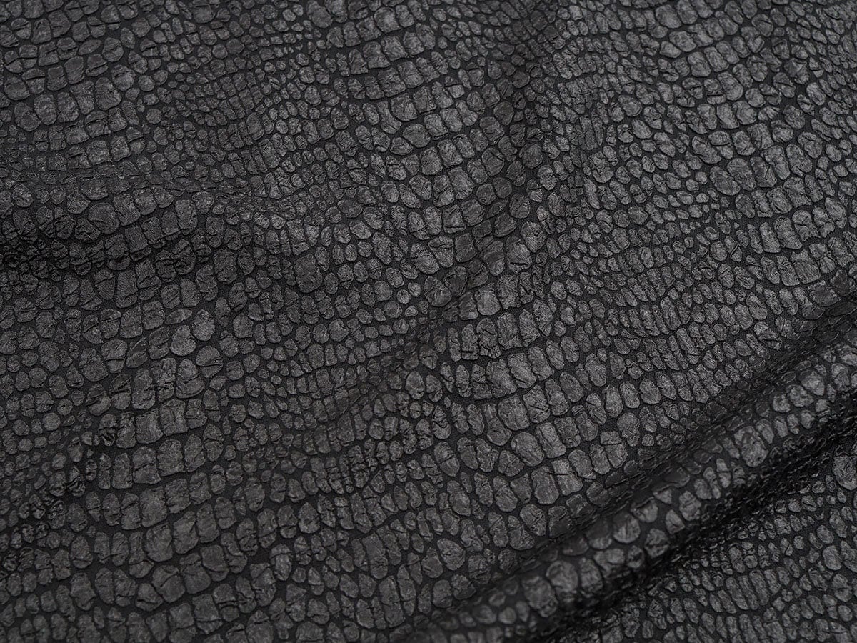 Embossed Black Snake Jacquard Fabric Bubble Cloth 58 - Etsy