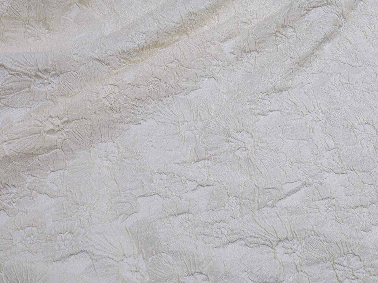 Ivory Embossed Flower Jacquard Fabric 58" Wide - Sold by the Yard - Etsy