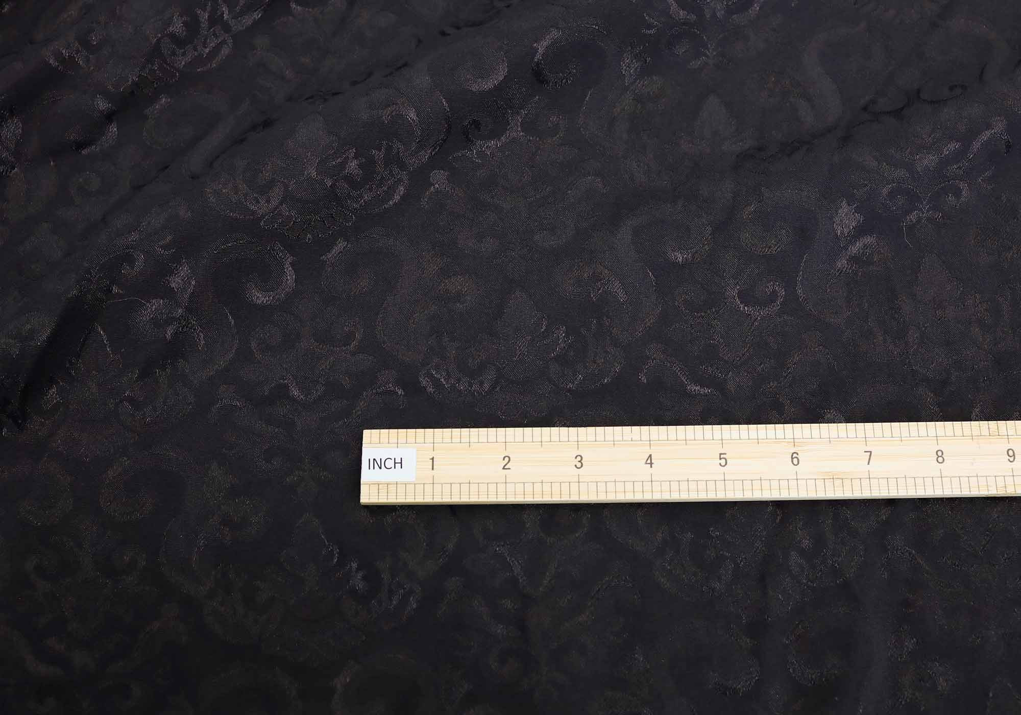 BLACK Classic Pattern Jacquard Fabric Retro Cloth Making Cheongsam ...