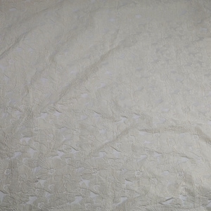 Ivory Embossed Flower Jacquard Fabric 58" Wide - Sold by the Yard - Etsy