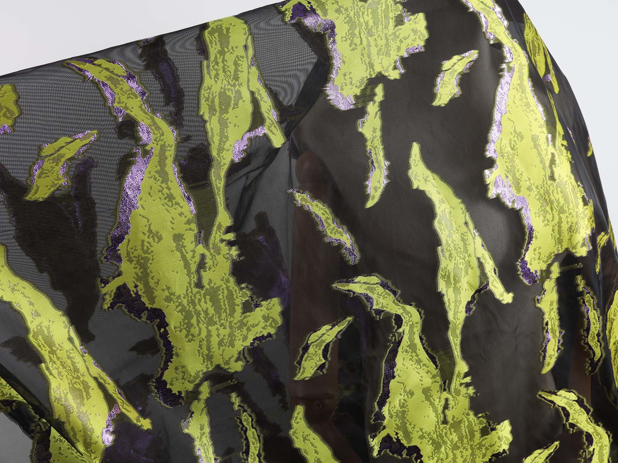 Multicolor Embossed Lightweight Jacquard Wrinkled Organza - Etsy