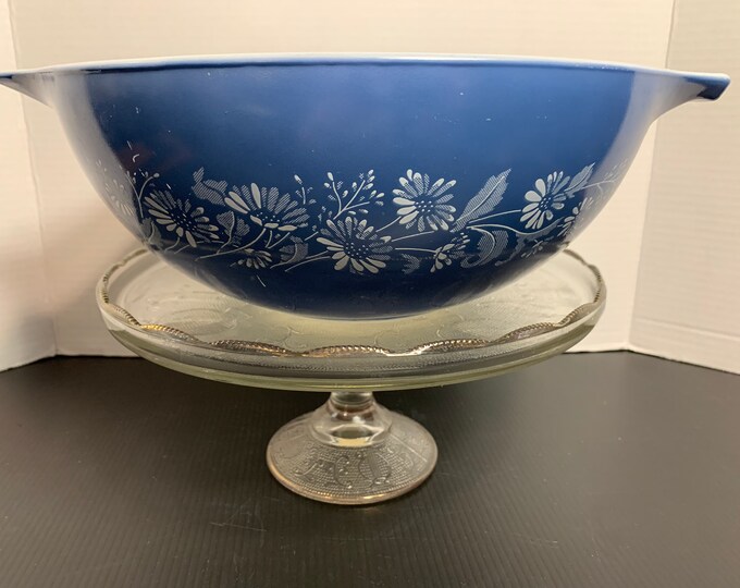 Vintage Pyrex Colonial Mist 444 Cinderella 4 Quart Nesting Mixing Bowl ...