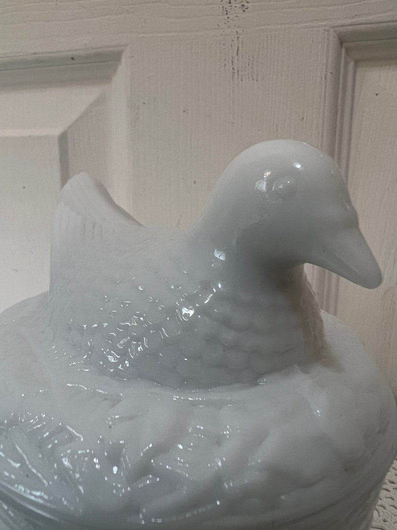Vintage Avon Milk Glass Hen on Nest Covered Dish, Retro Avon 1970s - Etsy
