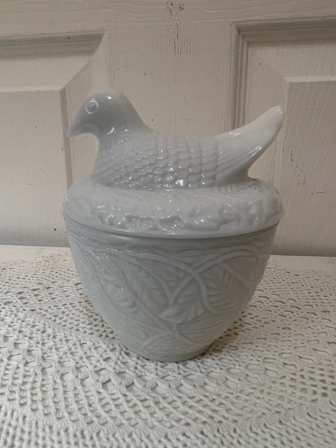 Vintage Avon Milk Glass Hen on Nest Covered Dish, Retro Avon 1970s - Etsy