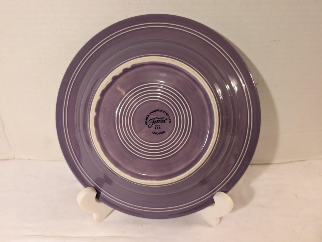 Vintage Fiestaware 9" Lilac Soup Bowl, Rare Lilac Fiestaware Dishes ...
