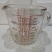 Vintage Pyrex D Ring Handle 4 Cup Measure Cup, Retro Kitchen Wares - Etsy