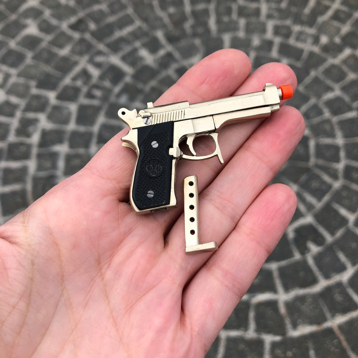 Replica Gun Beretta 92fs Mini Gun Beretta Grips Black Cap Gun Beretta ...