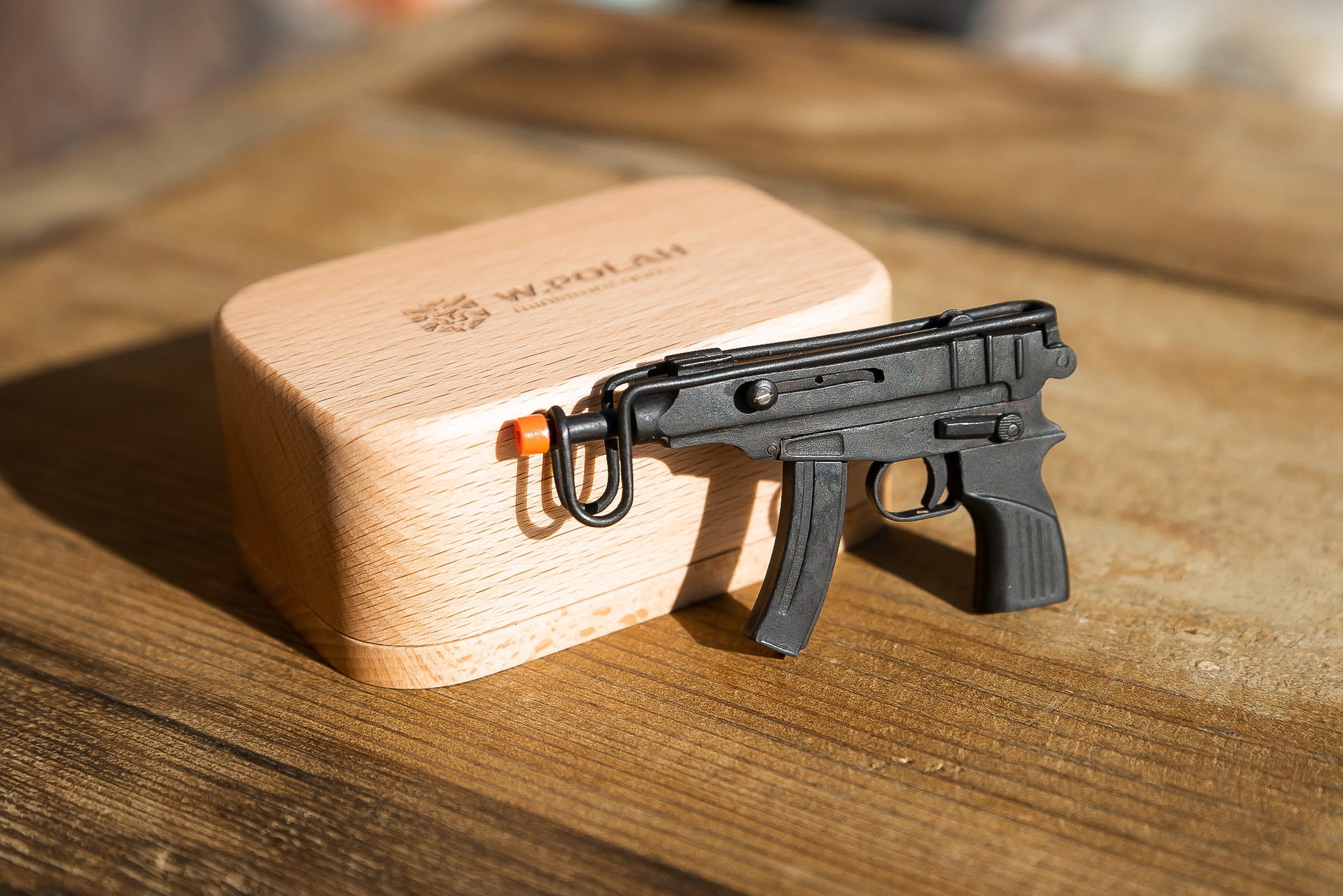 Replica Gun Scorpion Vz 61 Gun Rifle Cap Gun Machine Gun Mini Gun ...