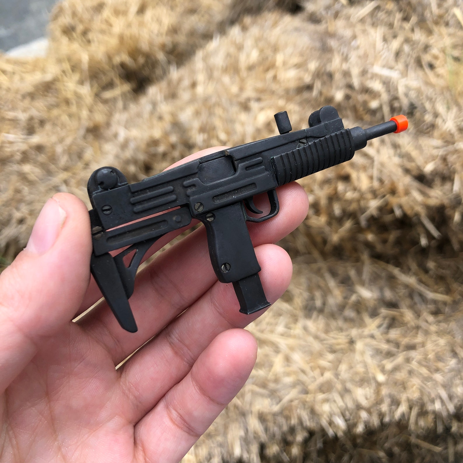 Miniature Uzi Submachine Gun Scale 1:5 Military Model Metal - Etsy