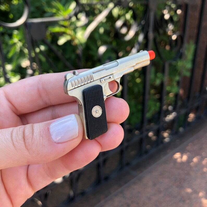 2mm Pinfire Gun Miniature Pistol TT Pistol Scale 1:4 Metal - Etsy