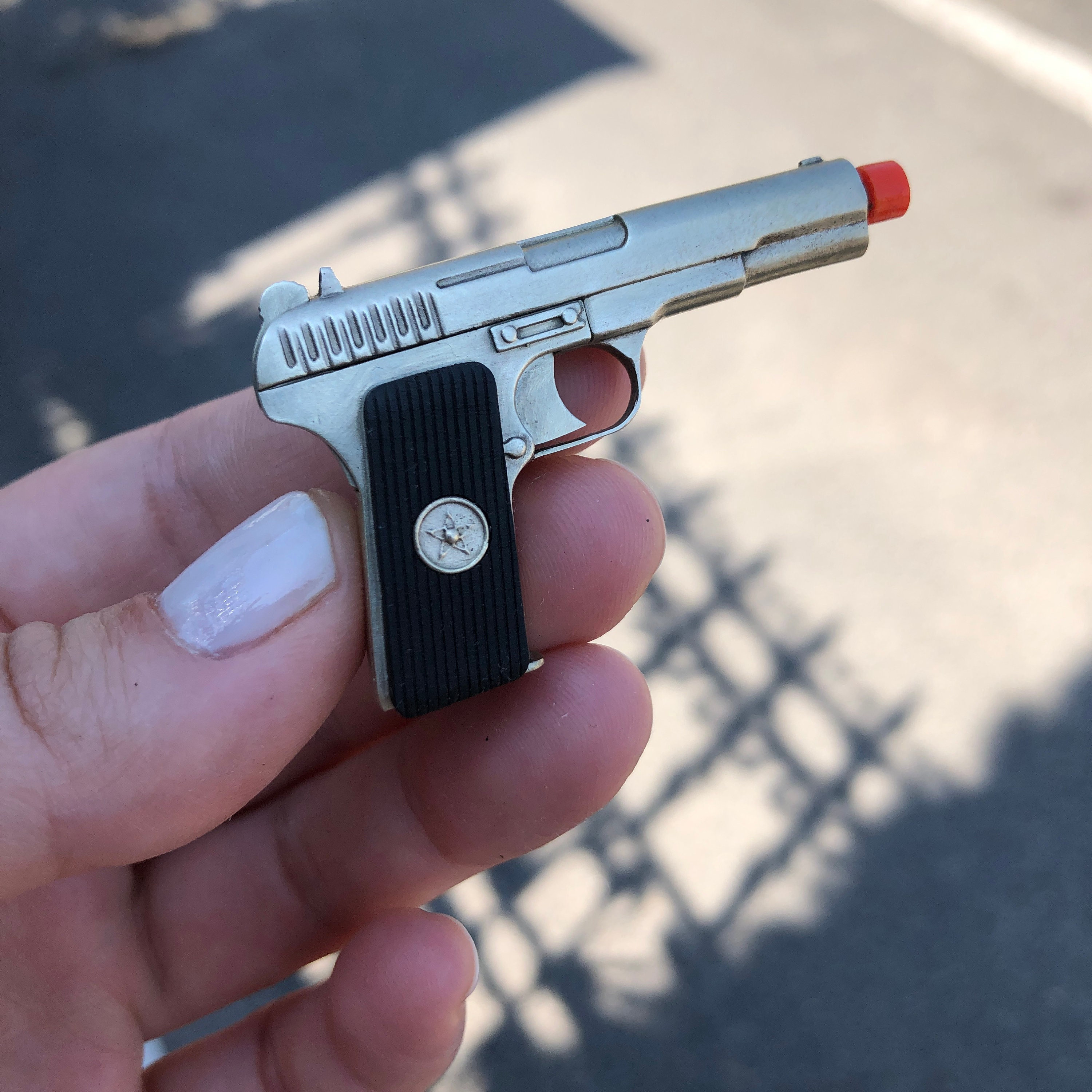 2mm Pinfire Gun Miniature Pistol TT Pistol Scale 1:4 Metal - Etsy