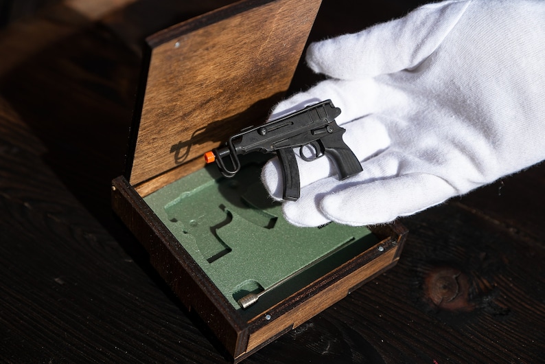 Replica Gun Scorpion Vz 61 Gun Rifle Cap Gun Machine Gun Mini - Etsy