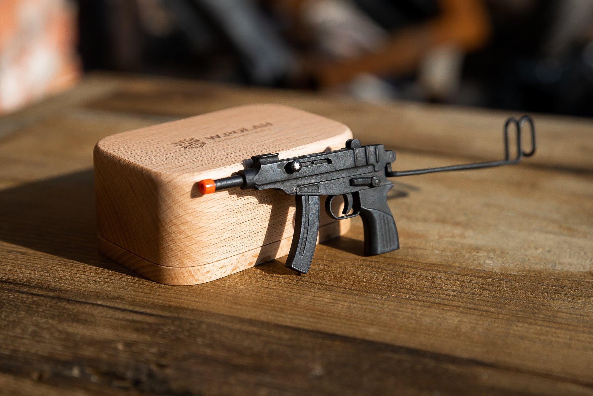 Replica Gun Scorpion Vz 61 Gun Rifle Cap Gun Machine Gun Mini Gun ...