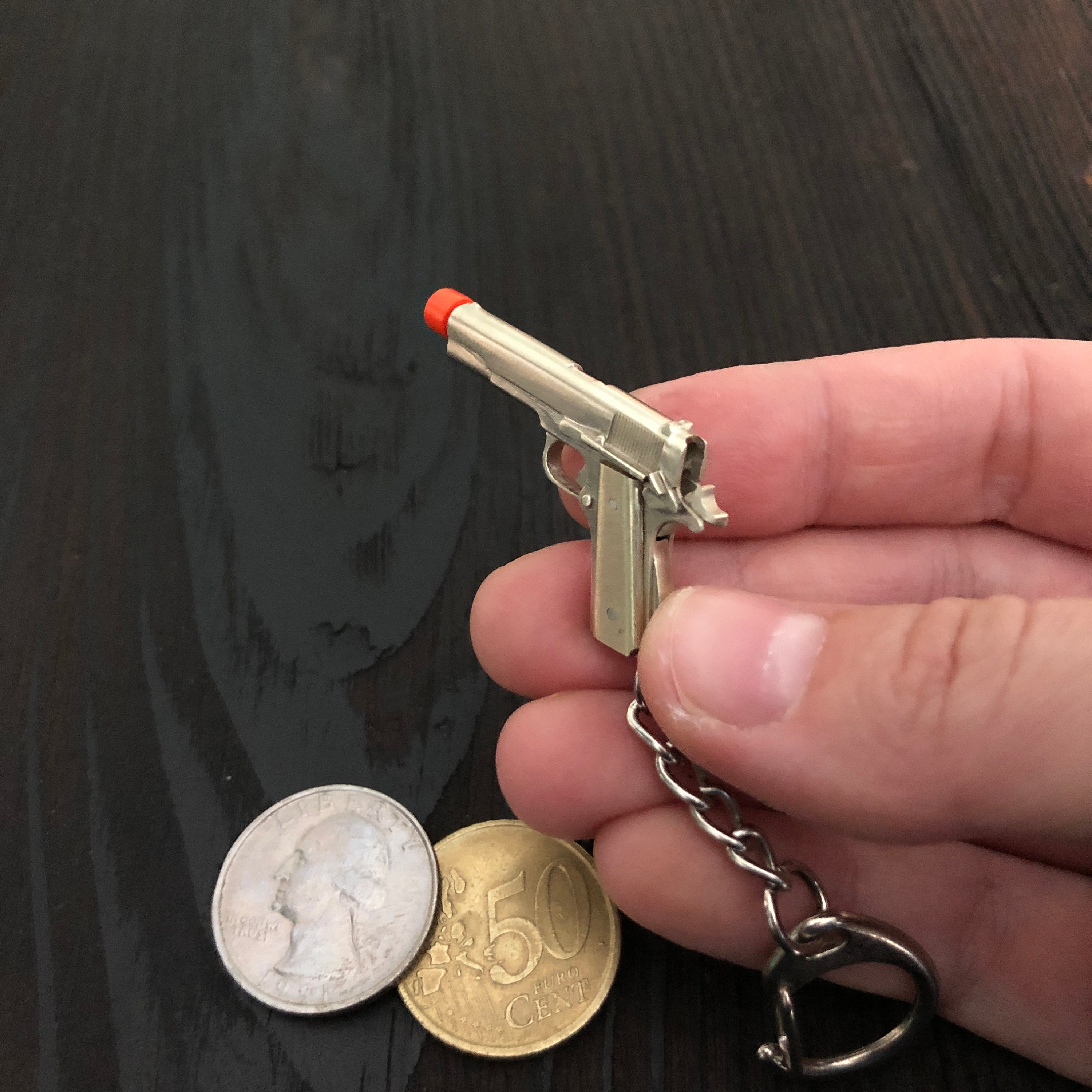 Colt 1911 Gun Keychain - Etsy