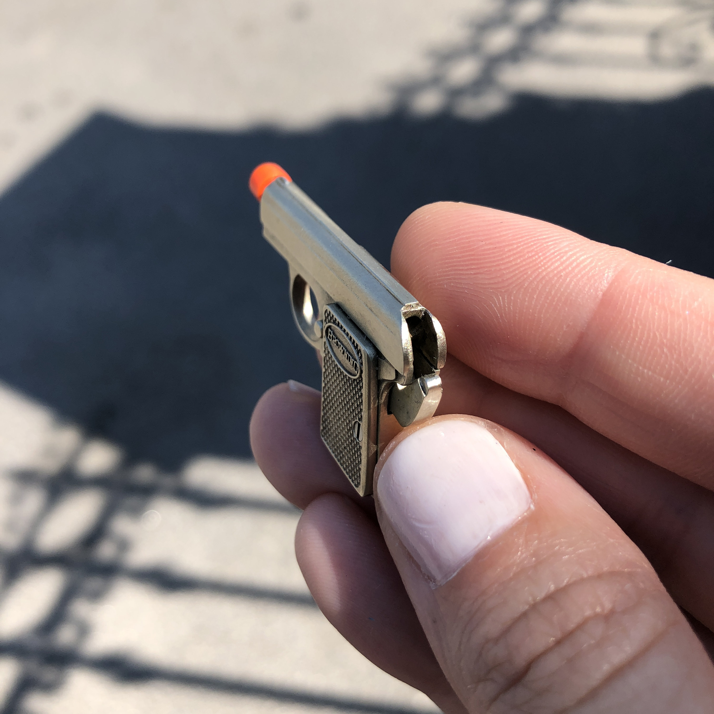 Cap Gun FN Baby Browning Mini Gun Toy Gun FN Metal Cap Gun FN Pistol ...