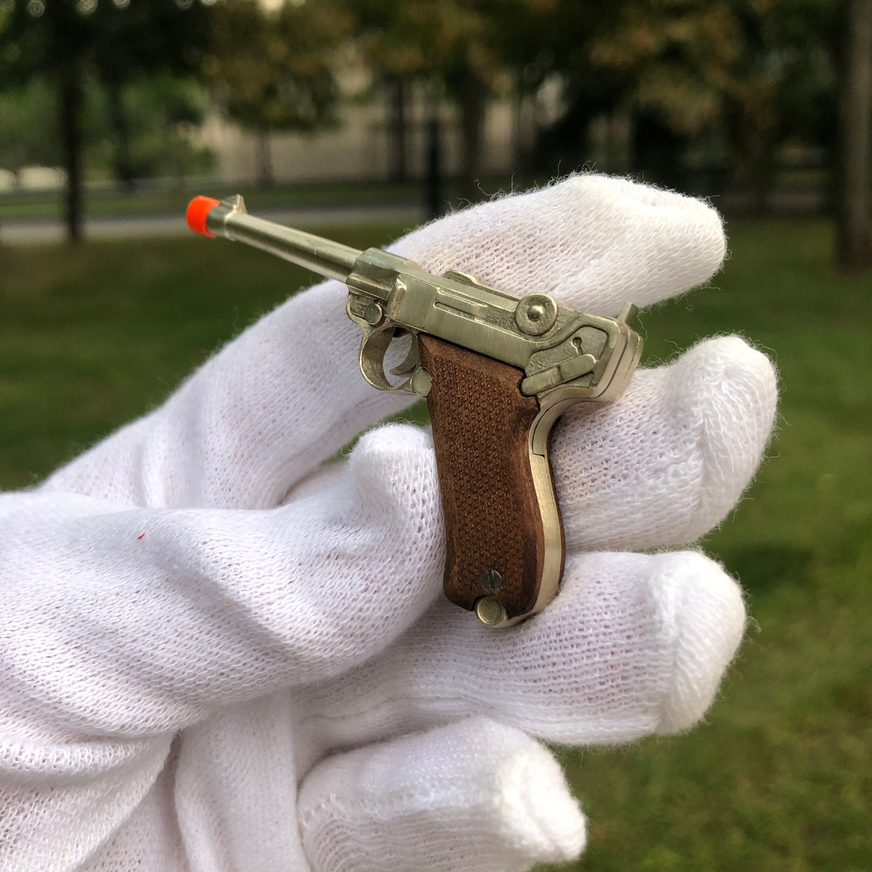 Luger P08 Cap Gun — 2mm Pinfire Miniature Pistol - Etsy