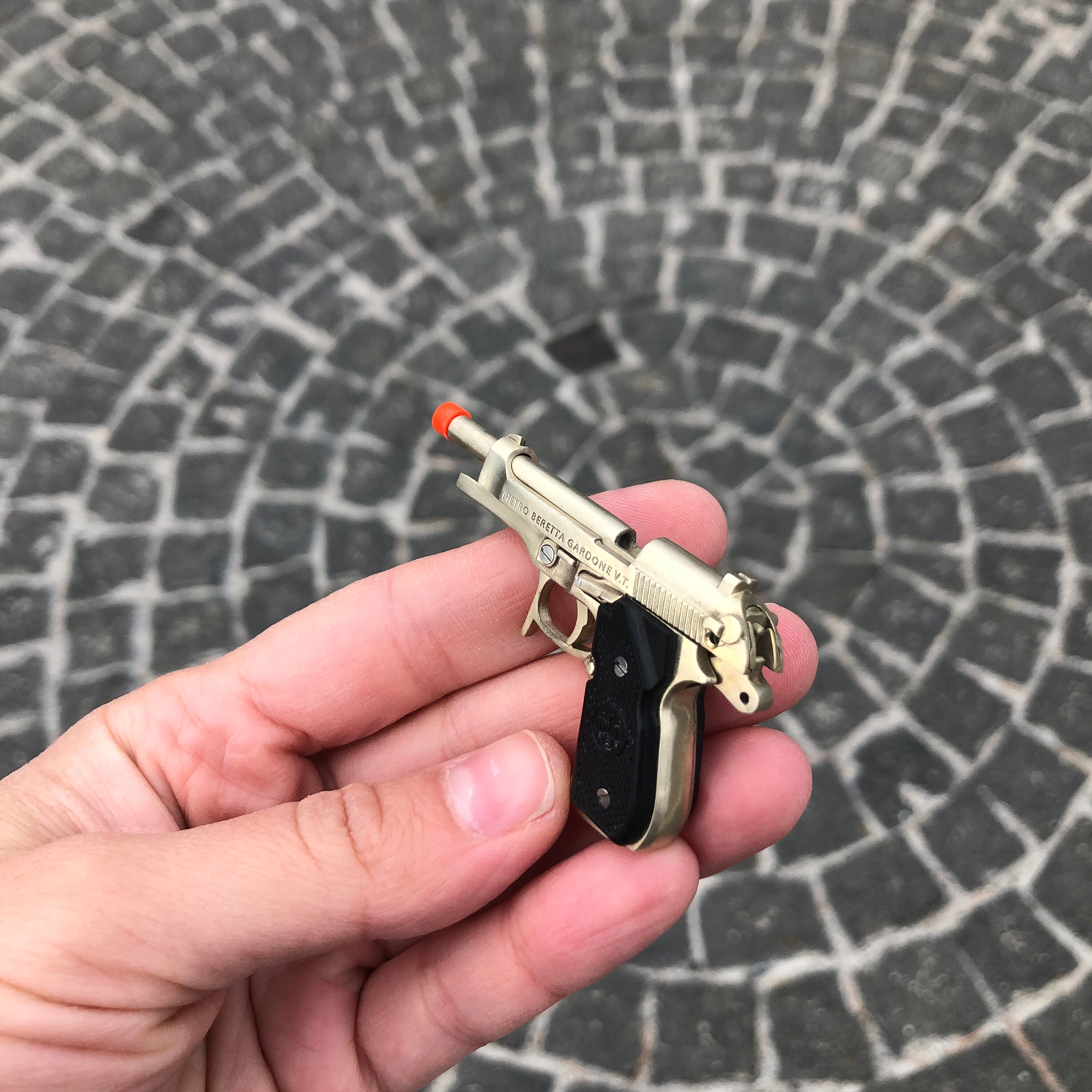 Replica Gun Beretta 92fs Mini Gun Beretta Grips Black Cap Gun Beretta ...