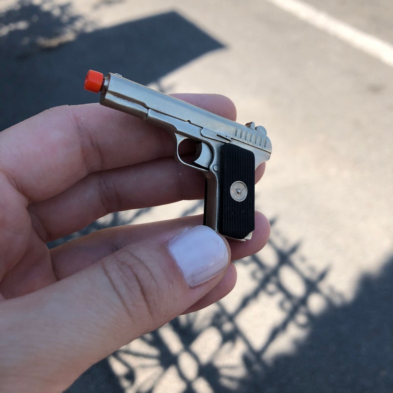 2mm Pinfire Gun Miniature Pistol TT Pistol Scale 1:4 Metal - Etsy