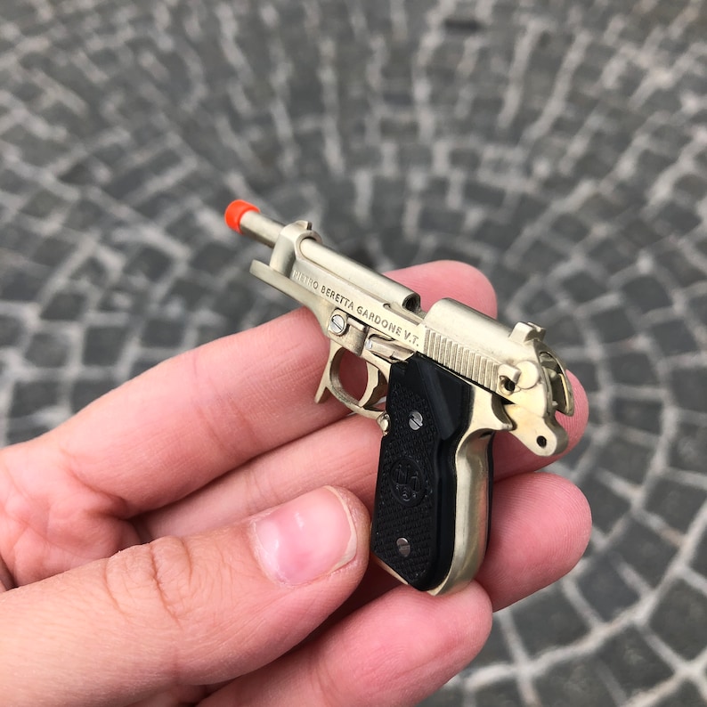 Replica Gun Beretta 92fs Mini Gun Beretta Grips Black Cap Gun Beretta ...