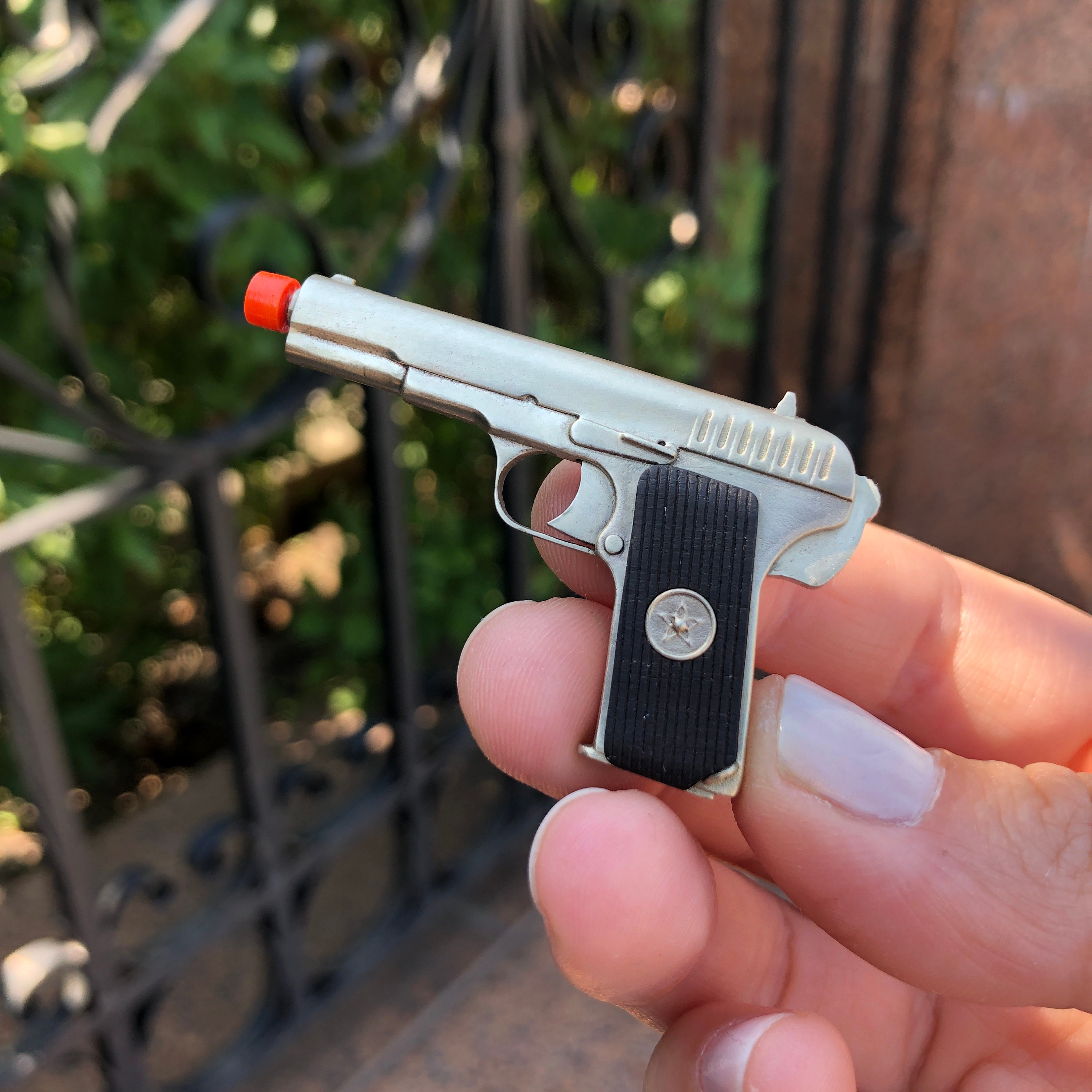 2mm Pinfire Gun Miniature Pistol TT Pistol Scale 1:4 Metal - Etsy