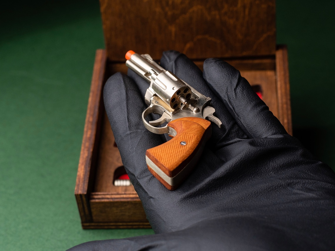 Cap Gun Colt Python 357 Magnum Replica Gun Prop Gun Cosplay Gun Prop ...