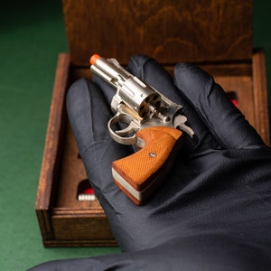 Cap Gun Colt Python 357 Magnum Replica Gun Prop Gun Cosplay Gun Prop ...