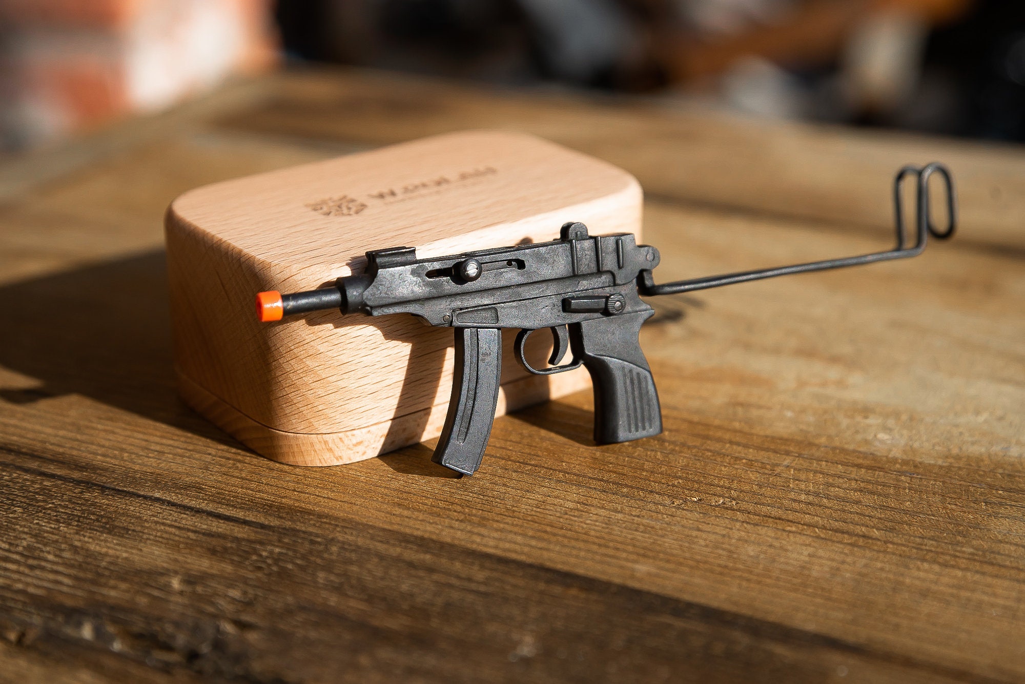 Replica Gun Scorpion Vz 61 Gun Rifle Cap Gun Machine Gun Mini Gun ...