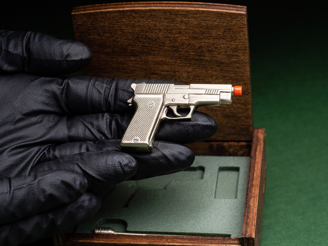 Cap Gun Sig P220 Mini Gun SIG SAUER 2mm Pinfire Gun Miniature Gun Sig ...