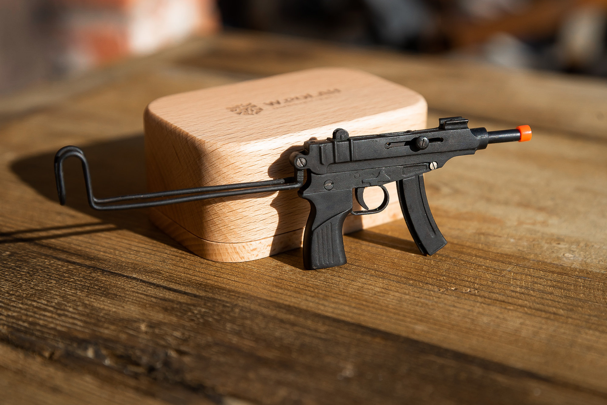 Replica Gun Scorpion Vz 61 Gun Rifle Cap Gun Machine Gun Mini Gun ...