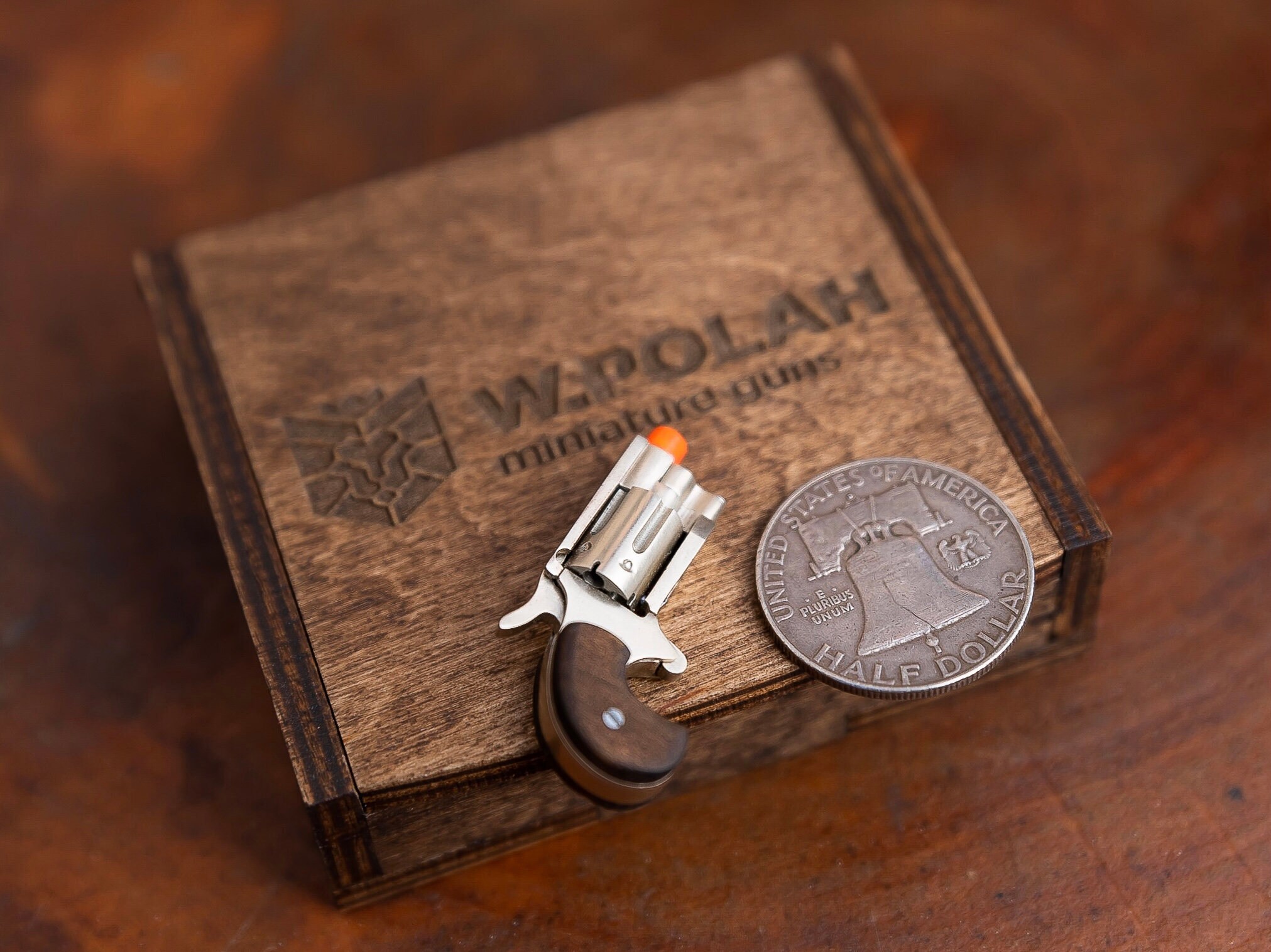 Revolver Replica North American Arms Mini Gun NAA Revolver 2mm Pinfire ...