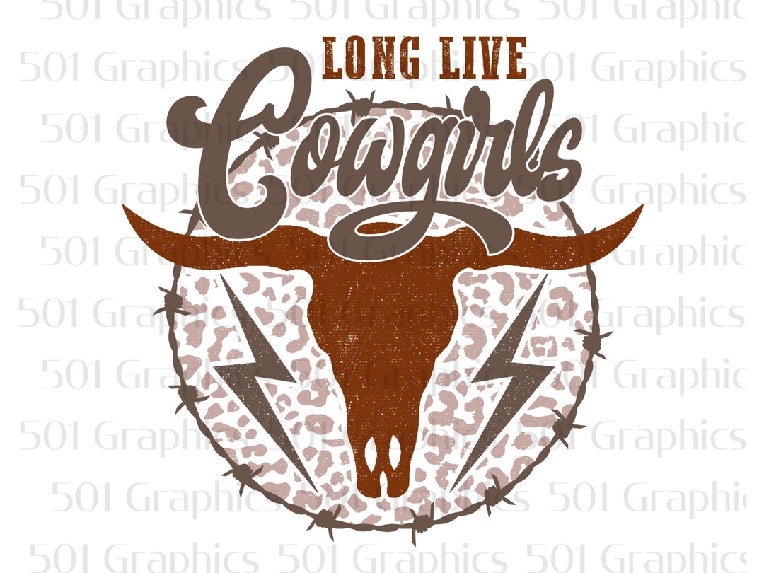 Long Live Cowgirls Sublimation Transfer Ready to Press Sublimation Print - Etsy