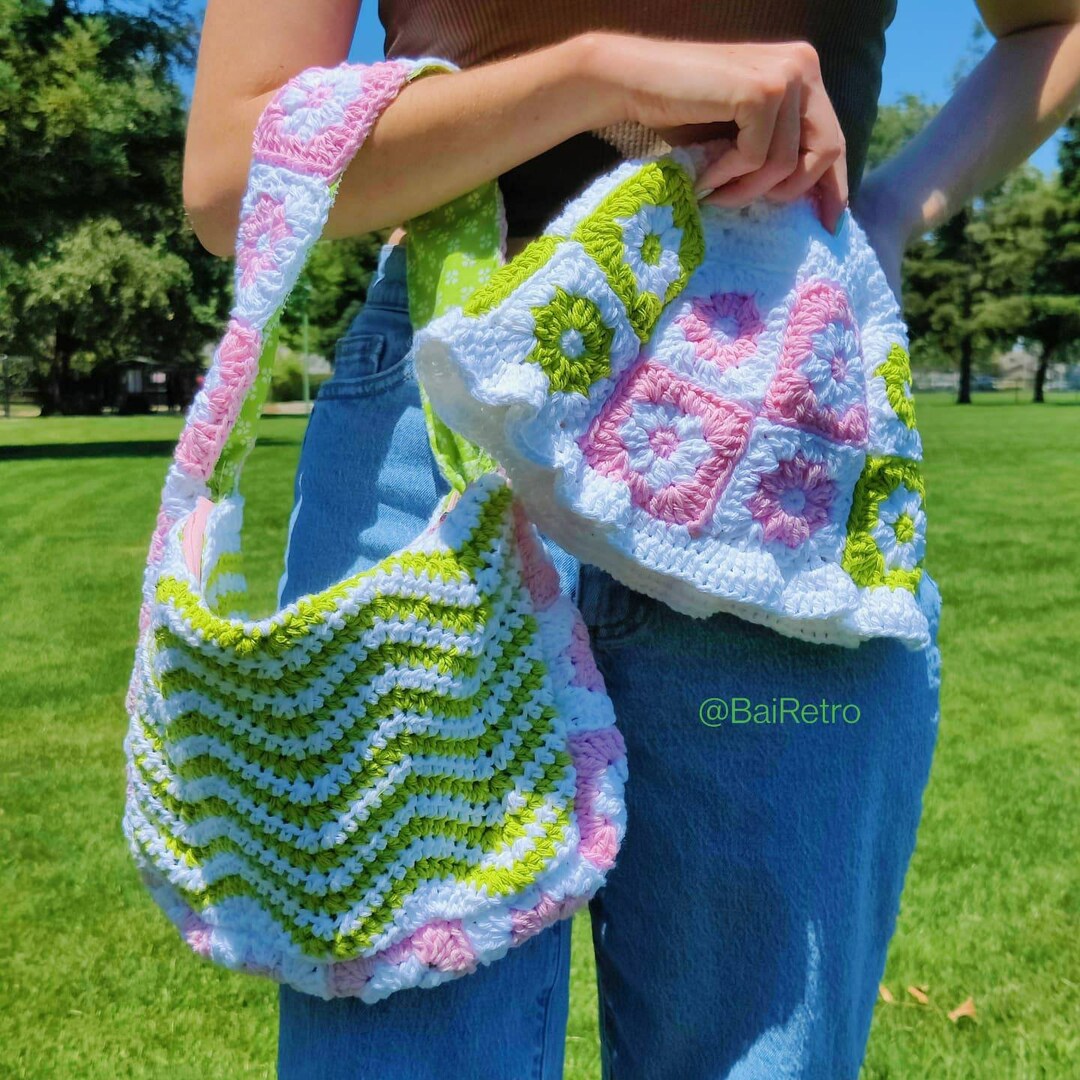 Wavy Daisy Purse *CROCHET PATTERN* - Etsy