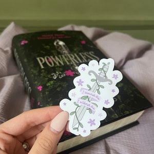 POWERLESS STICKER Powerless Gifts Adena Paeden Kye Romance Fantasy ...