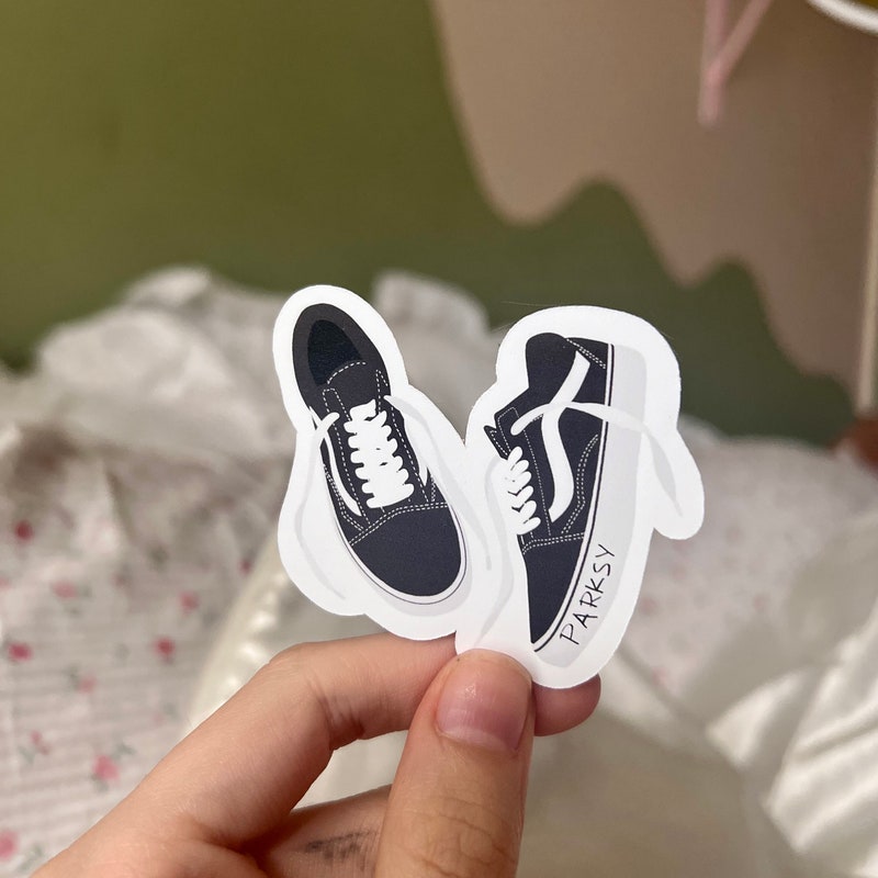 Vans Shoe Sticker - Etsy