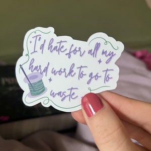 POWERLESS STICKER Powerless Gifts Adena Paeden Kye Romance Fantasy ...