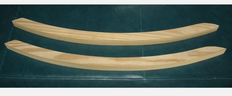 ROCKING CHAIR Rails/ Runner Replacements One Pair Pressure Treated and ...