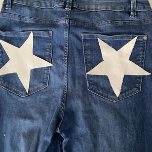 Star Patch, Pocket Patch, Iron on Patches, Patches for Denim, Easy to ...