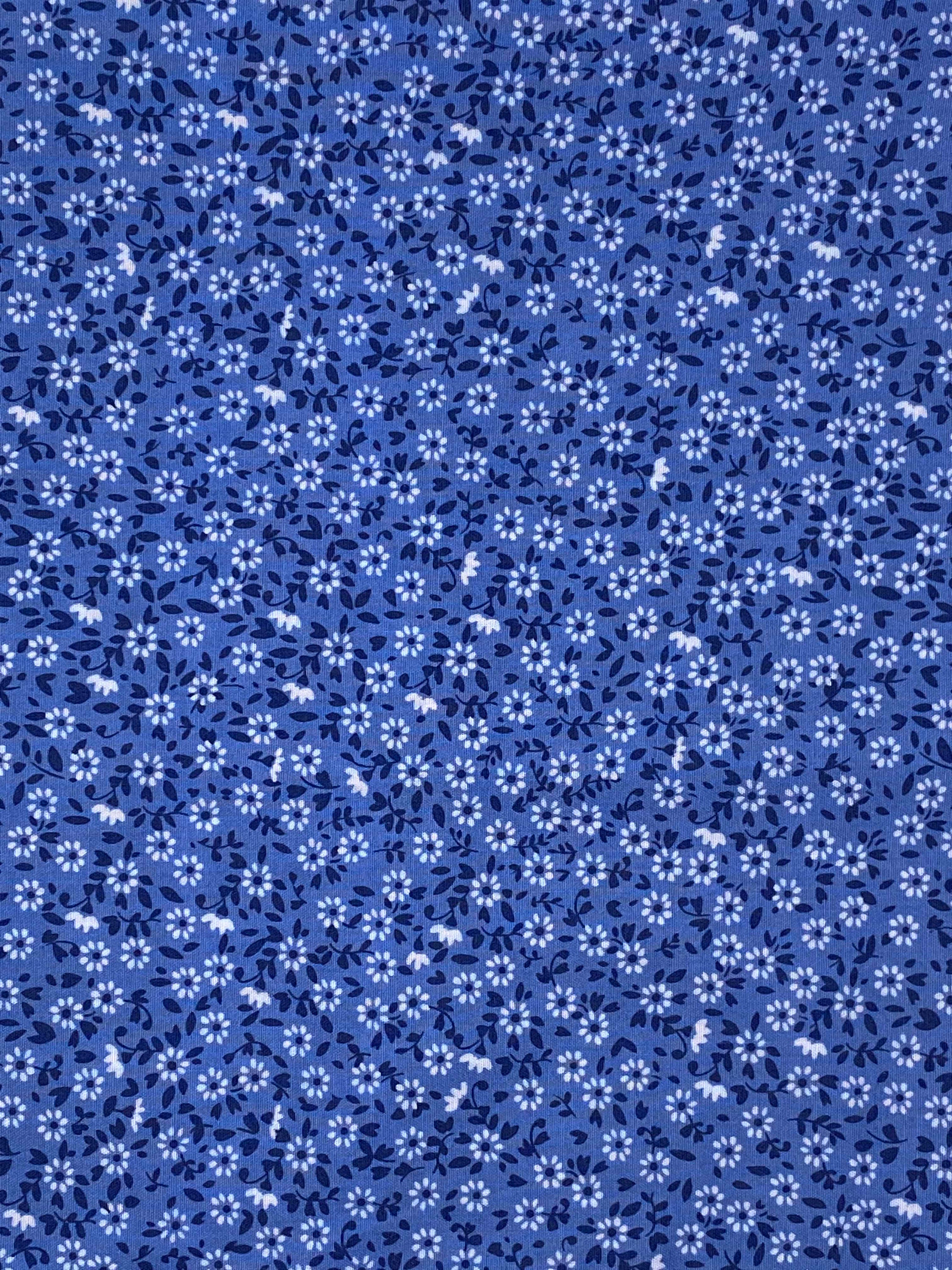 Small Blue Flower Patch Iron on Patches for Denim Patches - Etsy