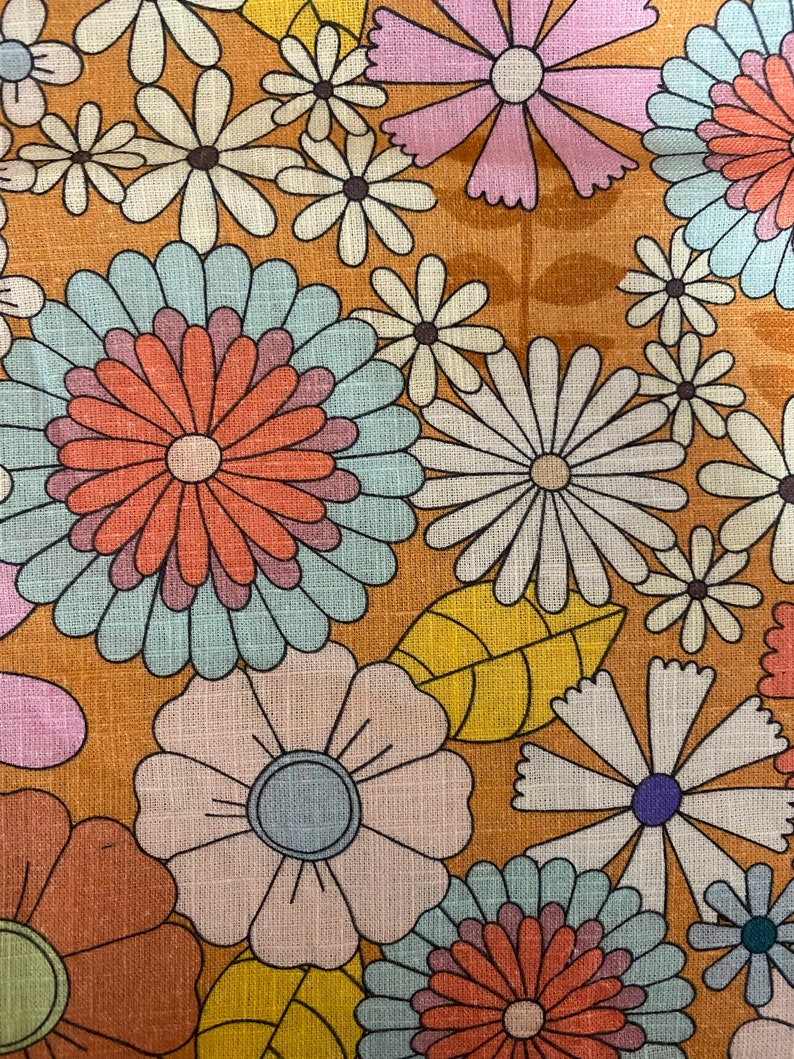 Flower Power Retro Patch Iron on Patches for Denim Patches - Etsy